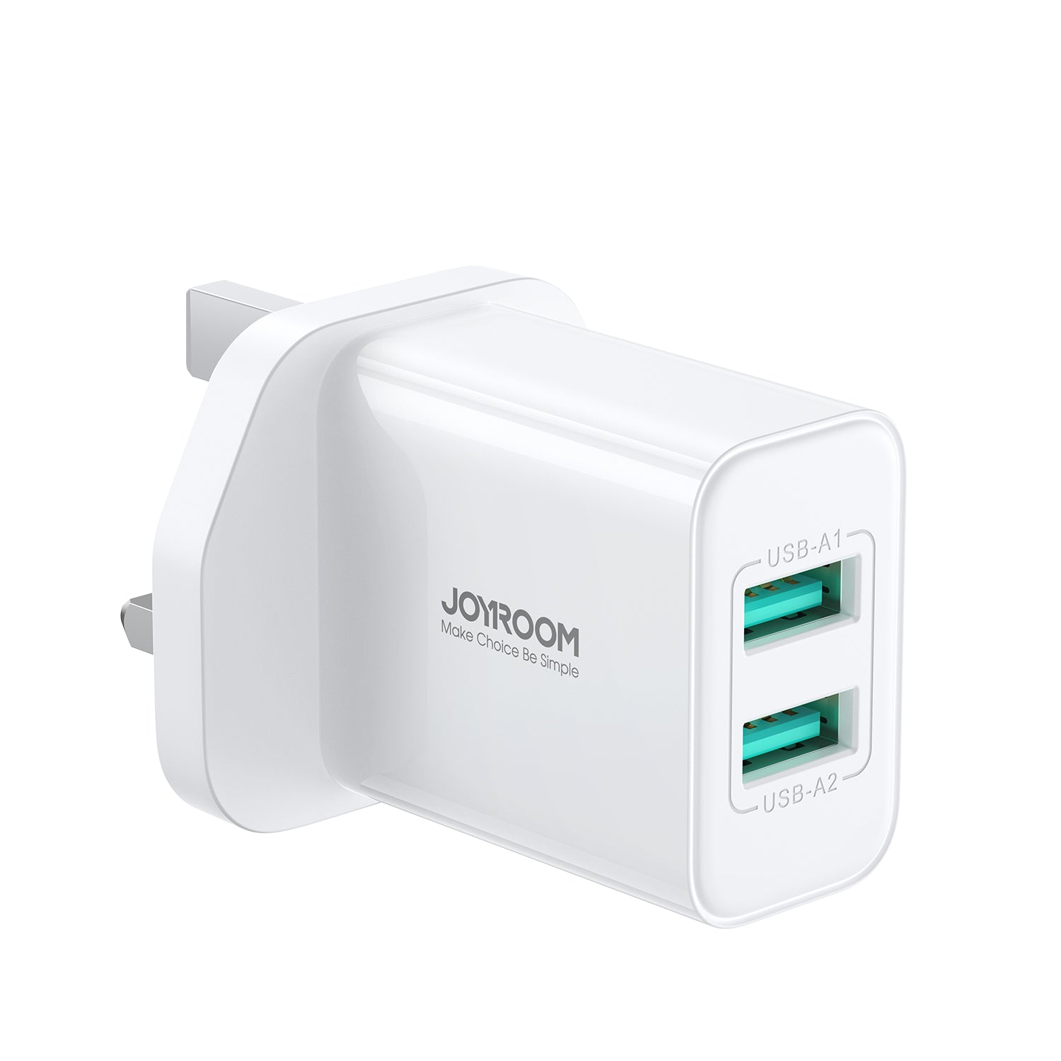 JR-TCN04 2.1A 2USB Charger EU/UK/US – JOYROOM