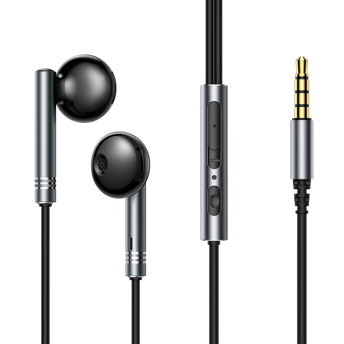 JR-EW06 Wired Series Half In-Ear Metal Wired Earbuds – JOYROOM
